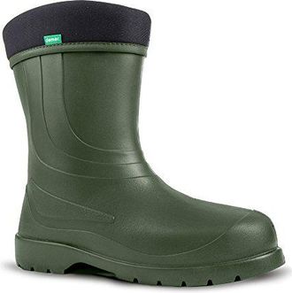 Demar Bottes en caoutchouc EVA légères doublées Laura (42, vert), vert, 42 EU