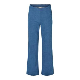 Rue de Femme RUE de Femme, Femme, Pantalons, Bleu, Taille: 38 FR Wide Pantalons