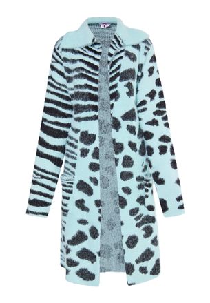 Mymo Strickcardigan Damen Lagune Minze