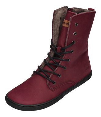 Koel Damen Barefoot Booties mit Lammwolle FARO - Bordo, Gr&ouml;&szlig;e:39 EU
