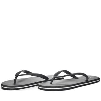 Kappa Herren Logo Moker Flip-Flops, Black White, 41 EU