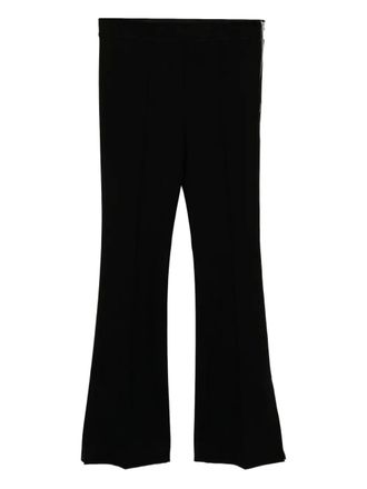 Helmut Lang pantalon Ponte &agrave; coupe &eacute;vas&eacute;e - Noir