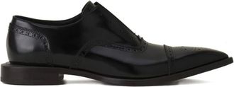 Lanvin Homme, Chaussures, Noir, Taille: 42 1/2 EU Chaussures Plates
