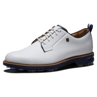 FootJoy Herren Premiere Series Field Golfschuh, Wei&szlig; Marineblau, 40 EU Weit