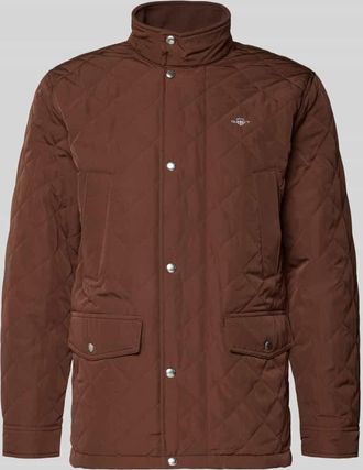 GANT Regular Fit Steppjacke mit Logo-Stitching Modell Windcheater