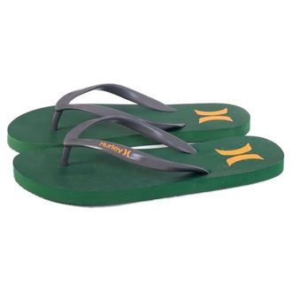 Hurley Herren M Icon Sandalen Flip-Flop, Bronze Grün, 41 EU