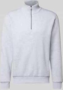 Jack & Jones Regular Fit Sweatshirt mit Troyer-Kragen Modell Bradley