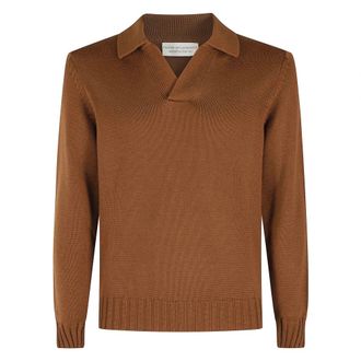 FILIPPO DE LAURENTIIS Herren, Strickwaren, Braun, LGr&ouml;&szlig;e