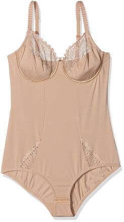 Sassamode Damen B&uuml;gel Body 989, Einfarbig, Gr. 85B, Elfenbein (haut 428)