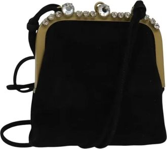 Miu Miu Pre-owned Cuir sacs-ports-paule - Femme - Pre-owned - Noir - Taille: ONE Size