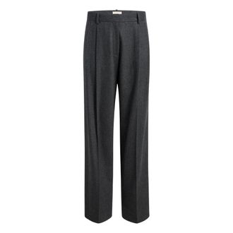 Khaite August Pant- Stylische Hose f&uuml;r Frauen - - Trousers - Damen - Grau - 2XS