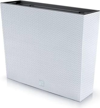 Prosperplast RATO CASE Balkonpflanzgef&auml;&szlig;, Abmessungen (mm) 580x180x498, Farbe Wei&szlig;