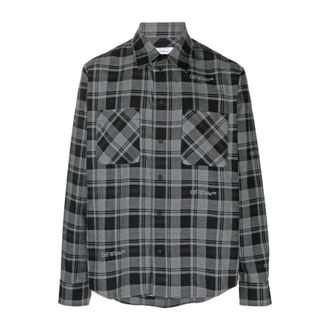 Off-white Homme, Chemises, Gris, Taille: M Off White Chemises