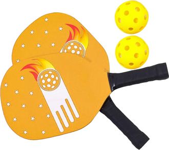 Generic Tischtennisschl&auml;ger, Gurkenball-Paletten, professionelle Gurkenballschl&auml;ger | Hochleistungs-Set mit 2 Paddel und 2 B&auml;llen | Sportausr&uuml;stung f&uuml;r M&auml;nner