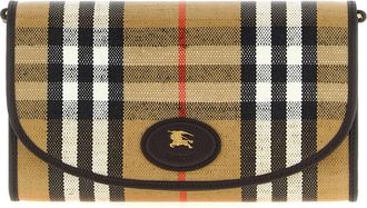 Burberry Femme, Accessoires, Multicolore, Taille: ONE Size Highlands Wallet on Chain