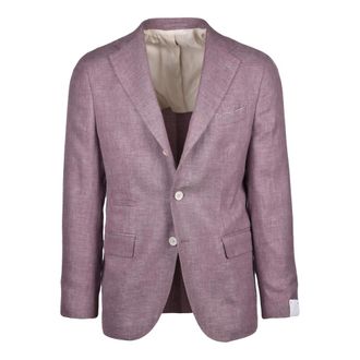 Eleventy Homme, Vestes, Rouge, Taille: M Giacca Stondata