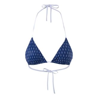 North Sails Dreieck Bikini Strandbekleidung in Fuchsia Lycra - - Swimwear - Damen - Blau - M