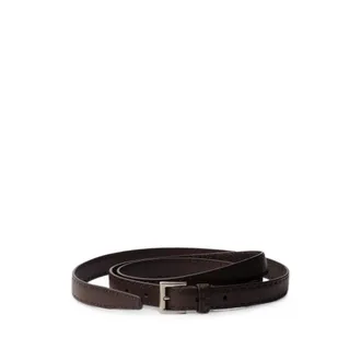Prada Antiqued-leather Belt