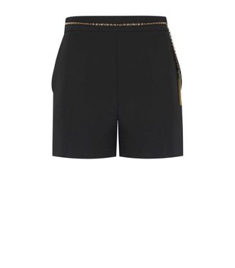 Elisabetta Franchi SHORTS NOIR ELISABETTA FRANCHI