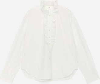 Arket R&uuml;schenbluse -Wei&szlig;