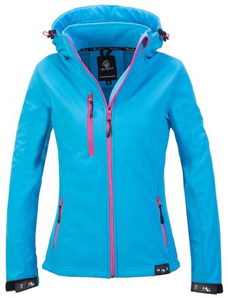 Rock Creek Damen Softshell Jacke Windbreaker Regenjacke &Uuml;bergangsjacke Softshelljacke Damenjacke Regenmantel Outdoorjacke Kapuze D-412 T&uuml;rkis 3XL