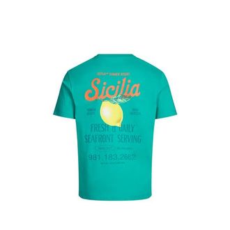 Replay T-shirt droit manches courtes en coton