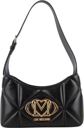 Love Moschino Femme, Sacs, Noir, Taille: ONE Size Sac bandouli&egrave;re matelass&eacute;