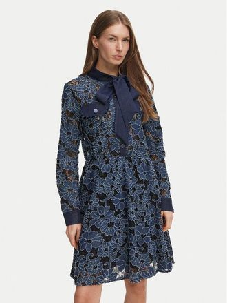 Fracomina Jeanskleid FR26WD4004D475G1 Dunkelblau Regular Fit