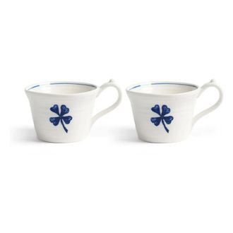 &Klevering Tasse &agrave; expresso en porcelaine Anouk - Set de 2 &Klevering