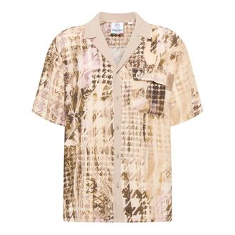 Carlo Colucci Herren, Shirts, Beige, LGr&ouml;&szlig;e