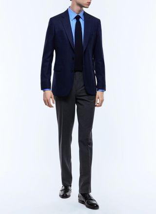 Fursac Veste en natt&eacute; de laine - Taille 44 - Homme