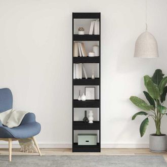 vidaXL Biblioth&egrave;que Ch&ecirc;ne noir 40 x 30 x 198 cm Bois ding&eacute;nierie Vidaxl