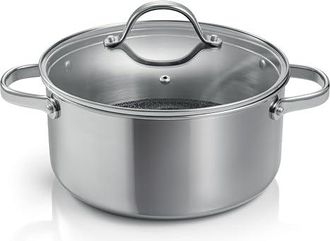 Tescoma Kasserolle SteelCRAFT mit Deckel ø 24 cm, 5,0 l