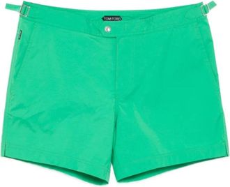 Tom Ford Homme, Maillots de bain, Vert, Taille: 2XL Nylon Swim Short