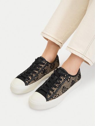 Guess Sneakers aus Stoff Guess FLJCR2 FAP12 Schwarz