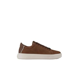 Alexander Smith Homme, Chaussures, Brun, Taille: 43 EU London Uomo en nubuck cognac et talon en cuir