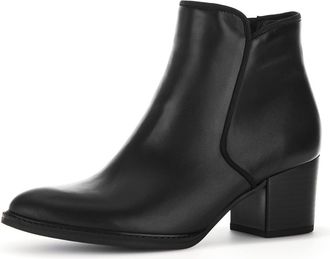 Gabor Damen Ankle Boots, Frauen Stiefeletten,Moderate Mehrweite (G),rei&szlig;verschluss,Bootee,Booties,halbstiefel,schwarz (Micro),40 EU / 6.5 UK