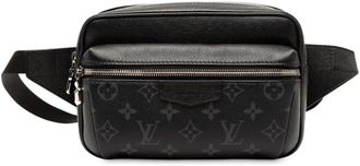 Louis Vuitton Bauchtaschen - Monogram Taigarama Outdoor Bumbag - Gr. ONE SIZE - in Schwarz - f&uuml;r Damen