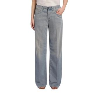 Dondup Femme, Jeans, Bleu, Taille: W30 Jacklyn Wide-Leg Jeans