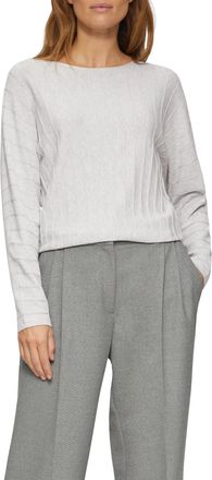 s.Oliver Strickpullover mit Fledermausarm und Strukturmuster