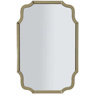 Mauro Ferretti Mauro Ferretti - Miroir en mdf dor&eacute; Istanbul 60 x 1 x 90 cm