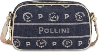 Pollini Femme, Sacs, Bleu, Taille: ONE Size Sac bandouli&egrave;re Heritage Marina