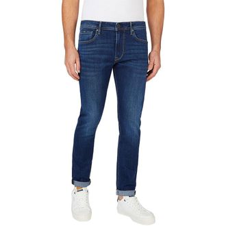 Pepe Jeans London Herren Stretch Tapered PM207390 Jeans, Blue (Denim-CT4), 38W / 34L