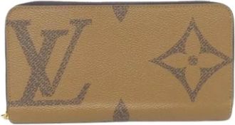 Louis Vuitton unisex, Pre-owned, Beige, Taille: ONE Size Portefeuille en toile Pre-owned