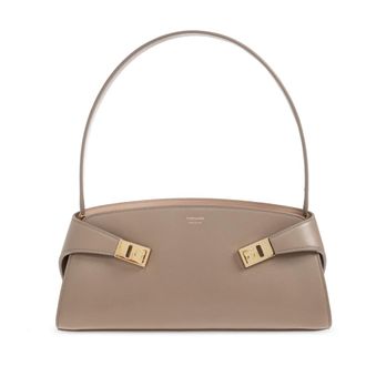 Ferragamo Hug Bag - - Bags - Damen - Beige - ONE SIZE