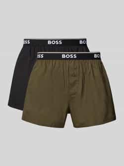 HUGO BOSS Loose Fit Boxershorts im 2er-Pack Modell 2P BOXER SHORTS EW