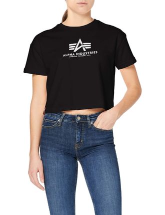 Alpha Industries Alpha Industries Basic Boxy T Wmn T-Shirt für Damen Black