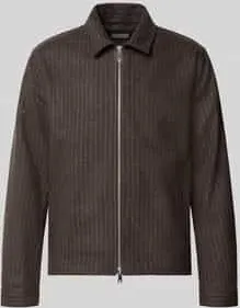 Tiger Of Sweden Regular Fit Jacke aus Woll-Mix mit Umlegekragen Modell Barnaby