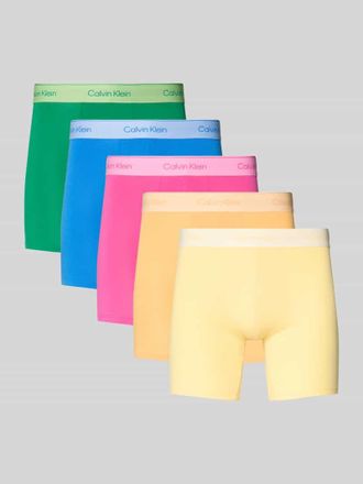Calvin Klein Underwear Trunks im 5er-Pack mit elastischem Logo-Bund
