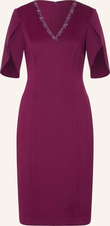Adrianna Papell Cocktailkleid Mit Schmucksteinen rot